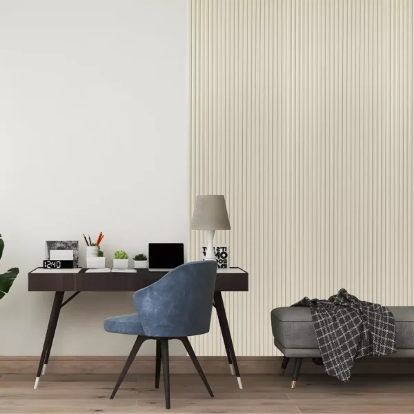 Synergy Wood Panel - Crema Beige - Transform Your Walls into Works of ...