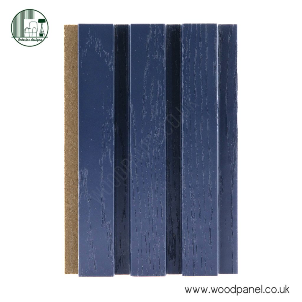 Magnum Opus Wood Panel - Luxor Golden Sapphire Blue - Transform Your ...