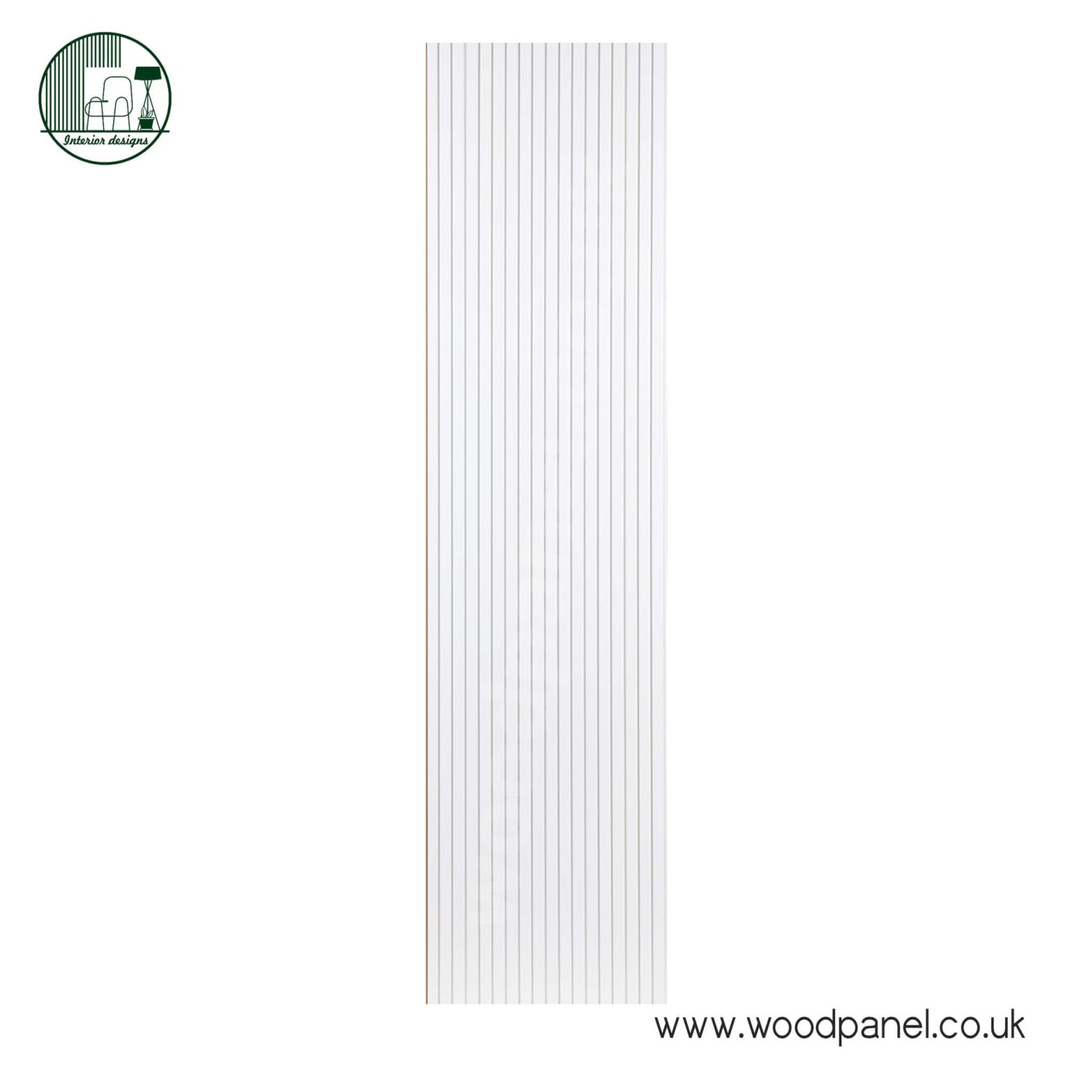 Magnum Opus Wood Panel - Premium White with Wood Grain - Transform Your ...