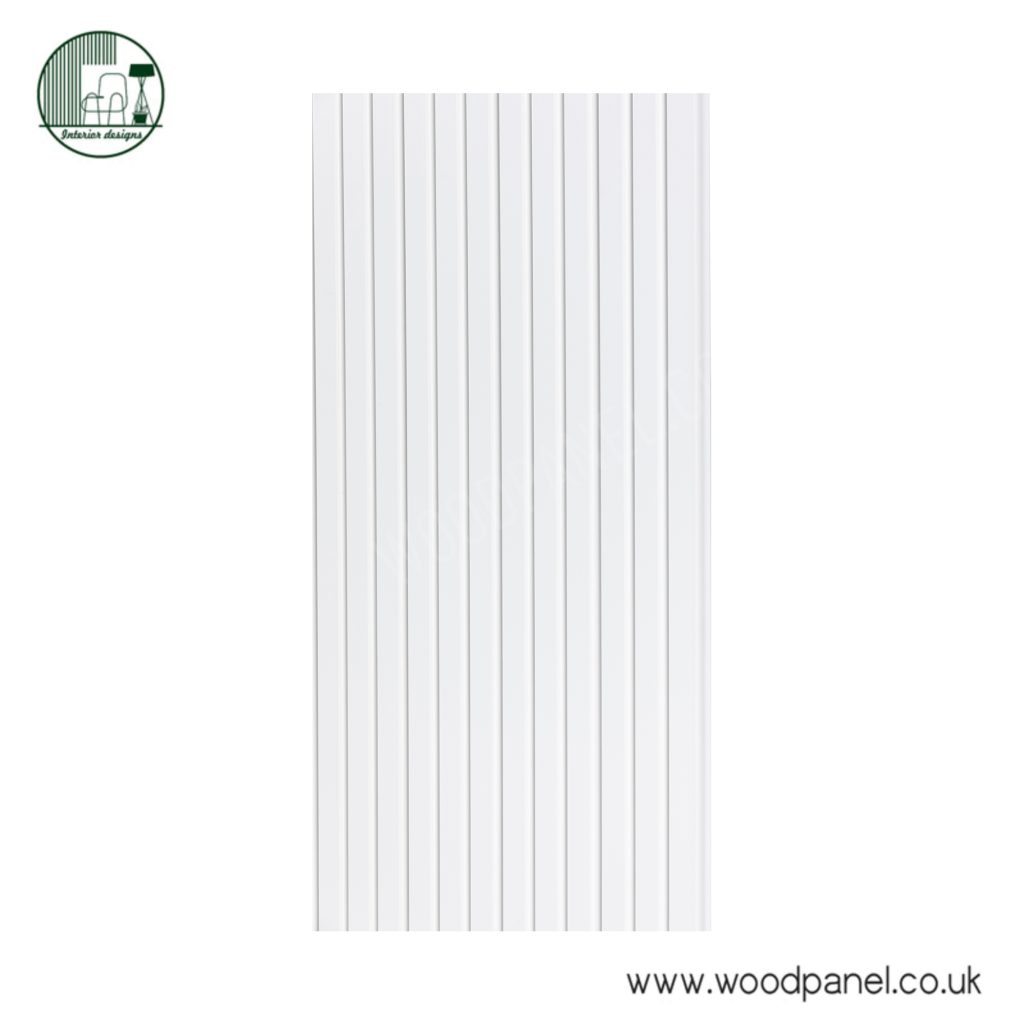 Magnum Opus Wood Panel - Premium White with Wood Grain - Transform Your ...