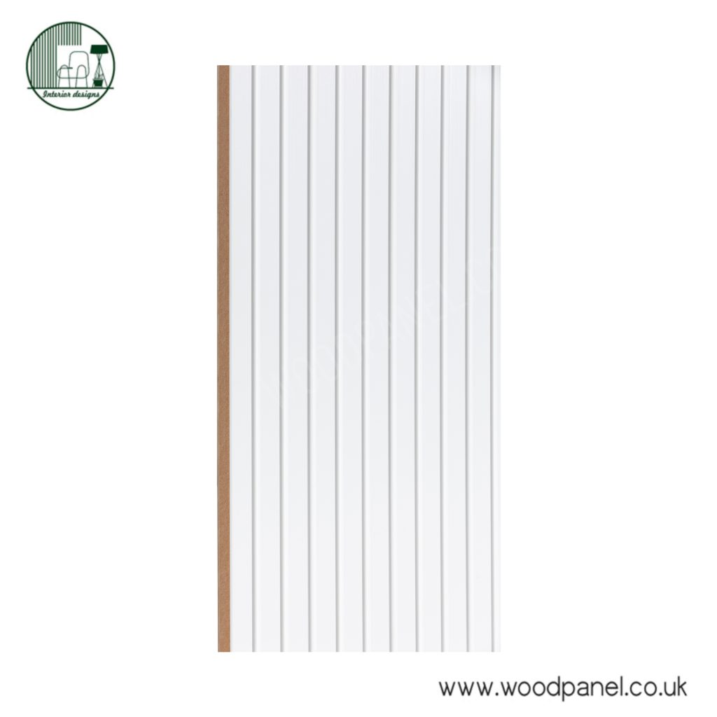 Magnum Opus Wood Panel - Premium White with Wood Grain - Transform Your ...